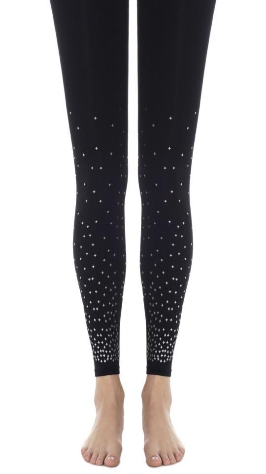 Footless Tights - Silver Sparkles – Joyfullook
